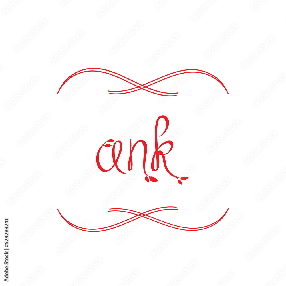 ANK logo,A N K design,ANK letter monogram logo design vector,unique ...