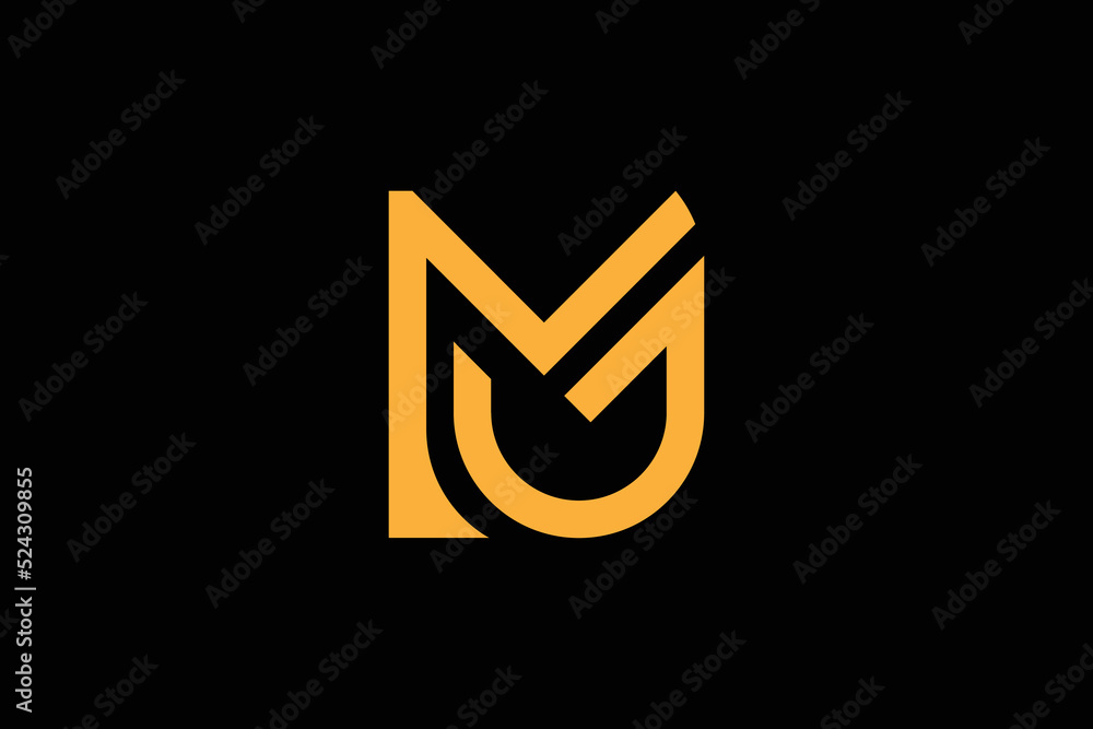 MG logo Minimal symbol. GM letter icon on luxury background. MG ...