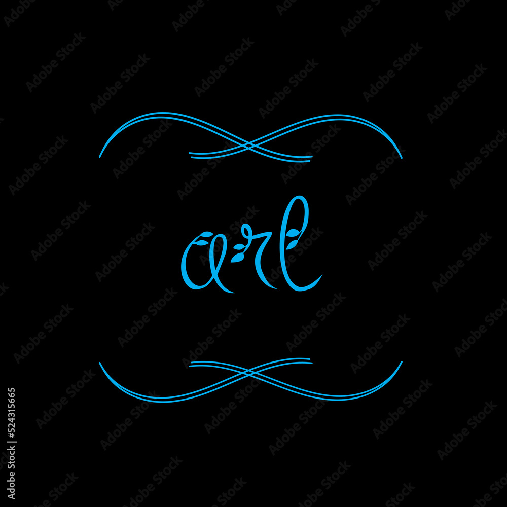 ARL logo,A R L design,ARL letter monogram logo design vector,unique ...