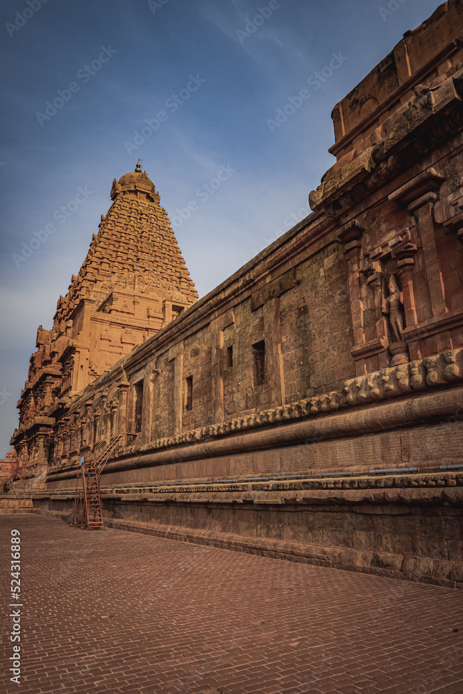 Tanjore Big Temple or Brihadeshwara Temple was built by King Raja Raja ...
