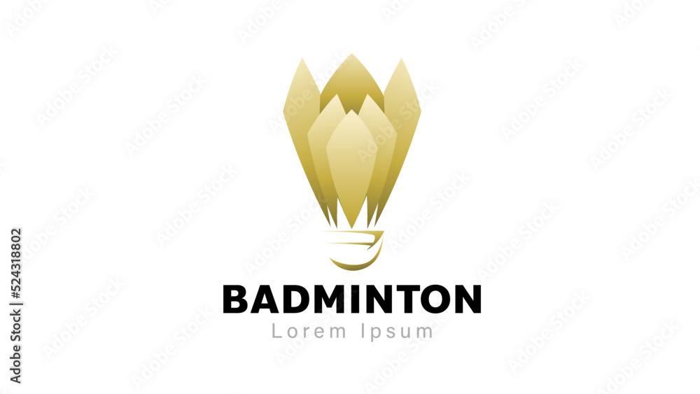 Shuttlecock icon symbol vector, Modern design and beautiful colors ...