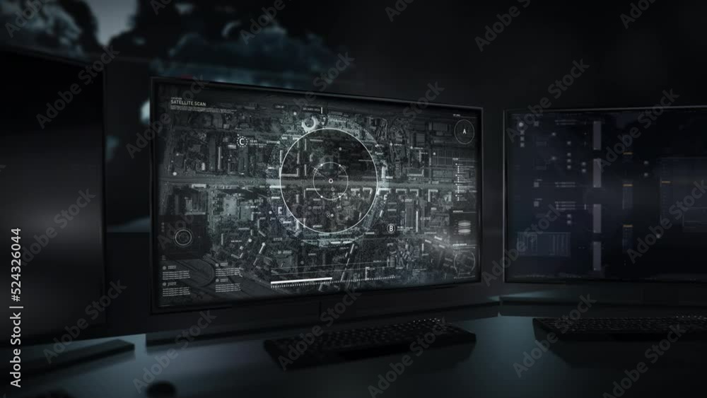 Operating the modern AI scanner from the police control room ...