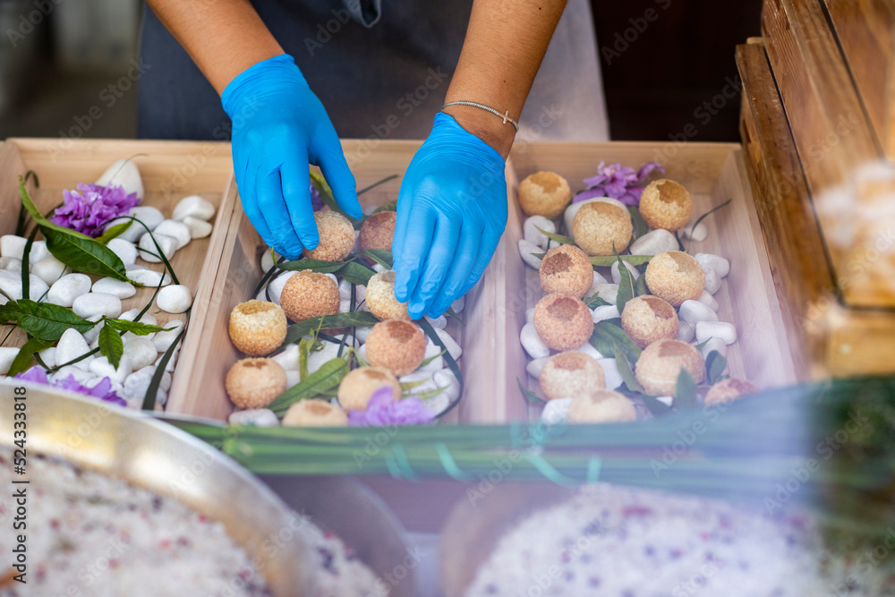 catering, platos, preparar, manualidades, coctel, preparar, chapa ...