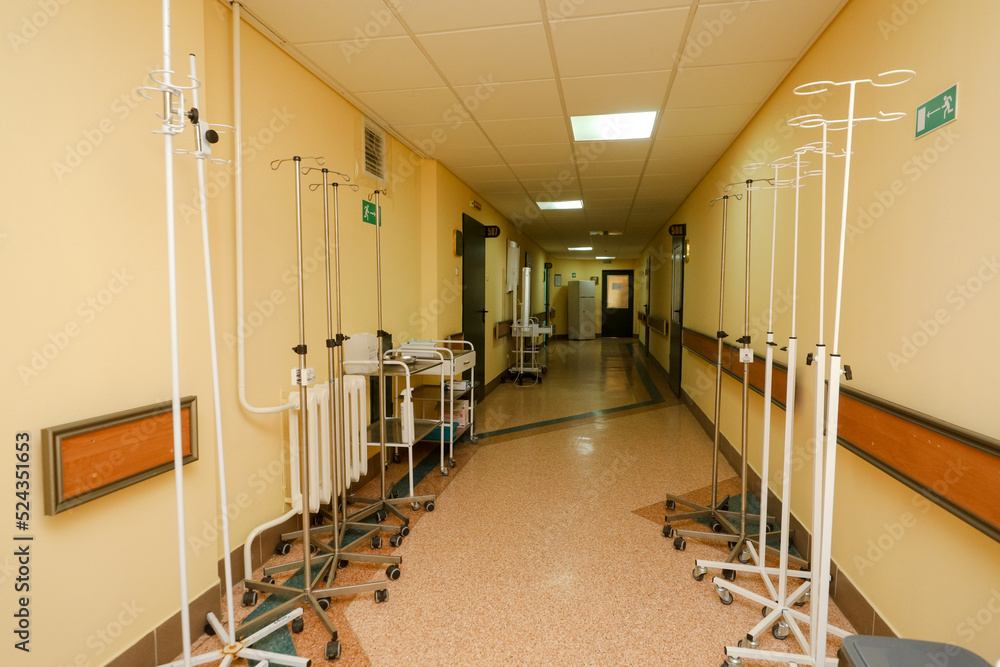 MINSK, BELARUS - 22 July, 2022: red zone in hospital coronavirus Stock ...