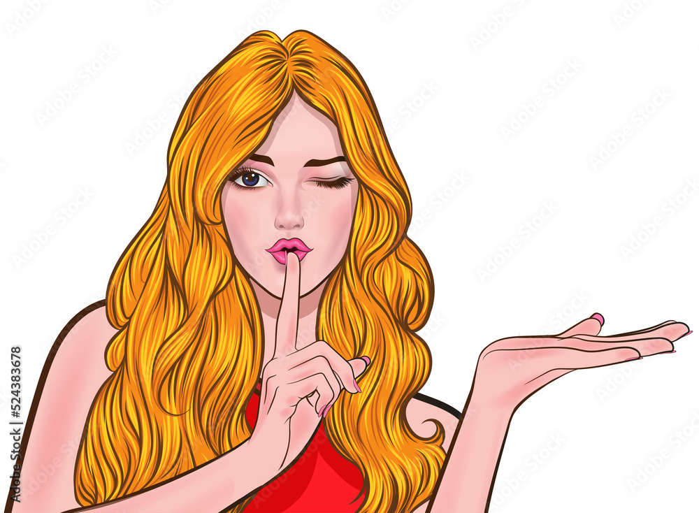 shocked and surprised face character pop art comics Stock Illustration ...