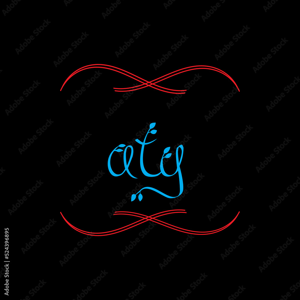 ATY logo,A T Y design,ATY letter monogram logo design vector,unique ...