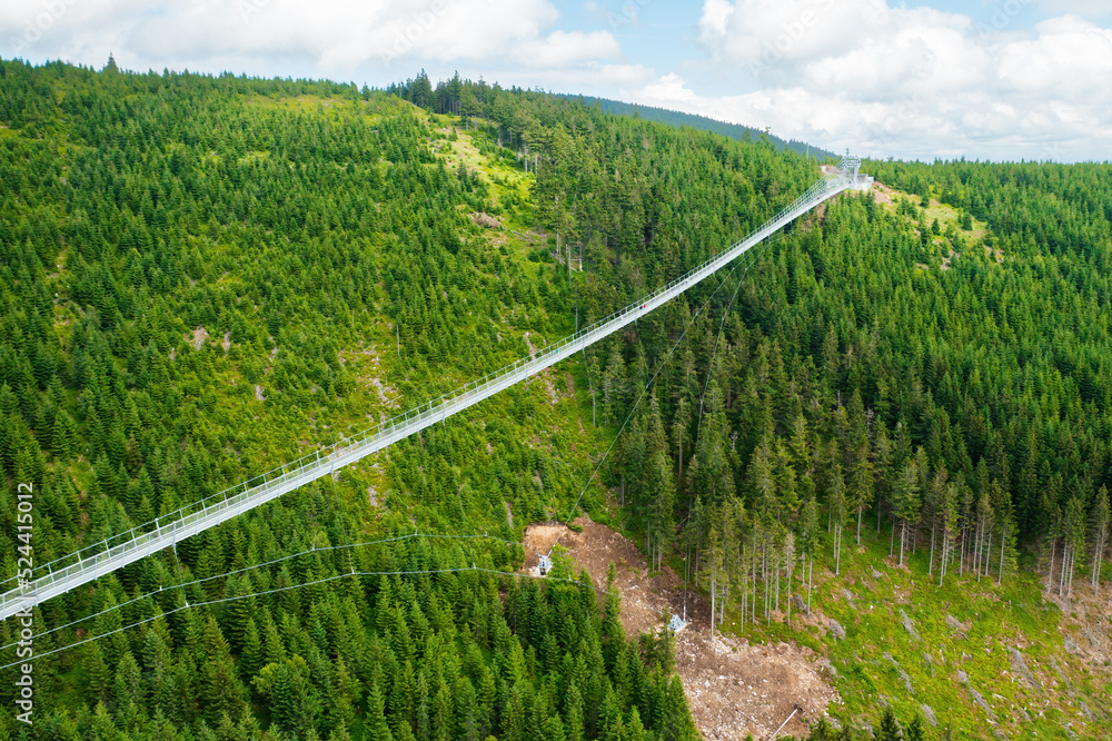 Sky Bridge 721 is the longest suspension bridge between two hills in ...