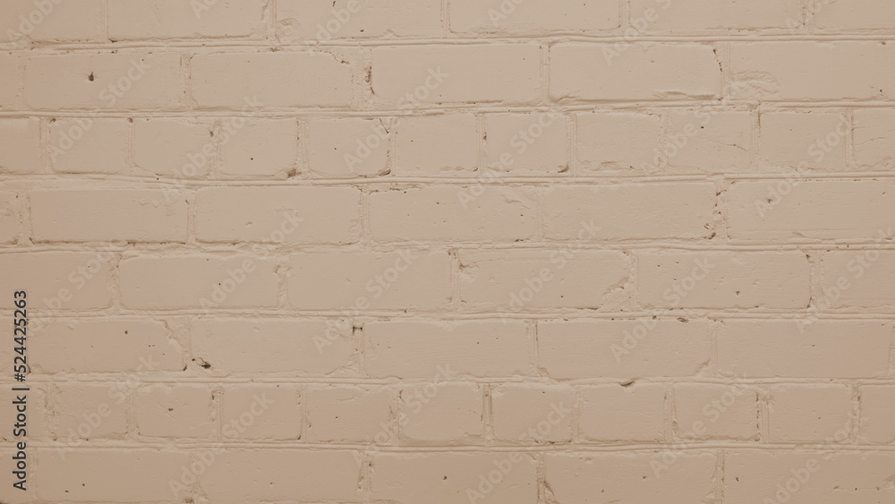 Abstract Clean White Brick Wall Texture Background. Copy Space. Sepia ...