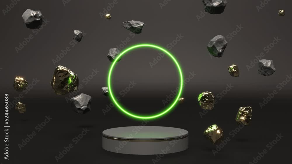 Mockup empty scene Studio background able to loop Stock Video | Adobe Stock