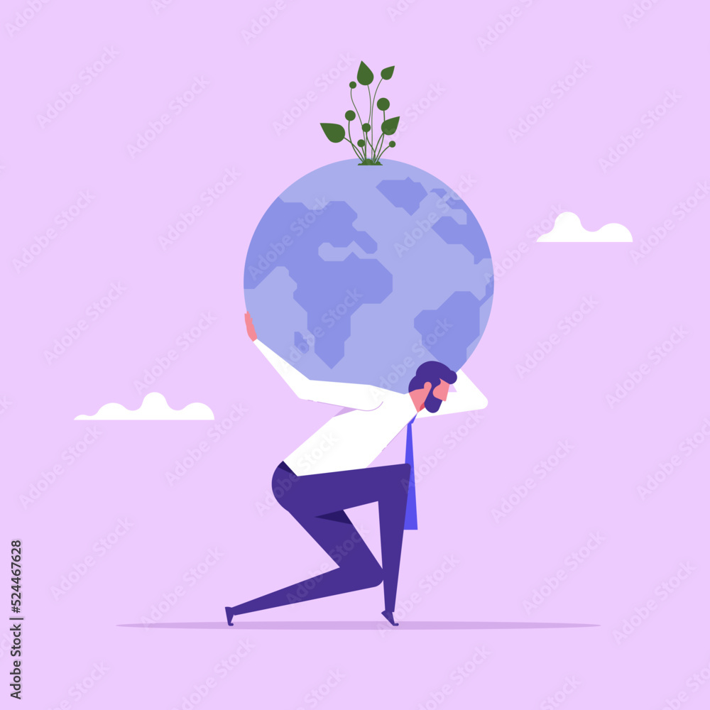 Climate change and global warming responsibility, commitment to take ...