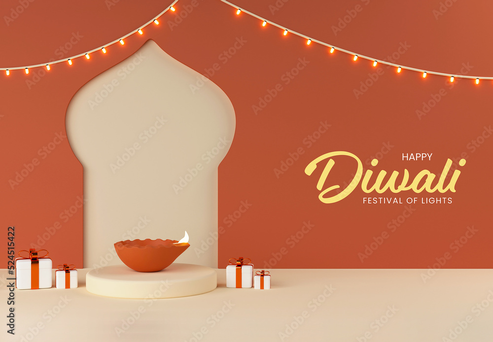 Diwali Festival Concept Stock Template | Adobe Stock
