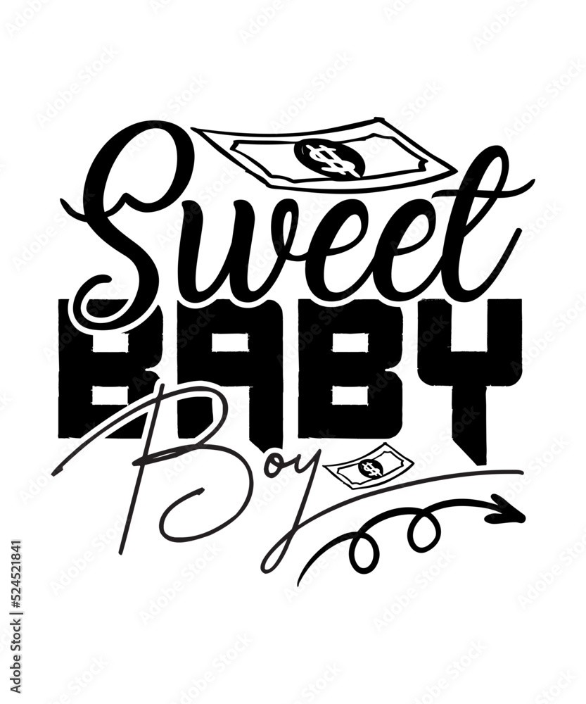 Vecteur Stock Baby Svg Design Bundle,Baby Bundle SVG, Cool Baby Svg ...