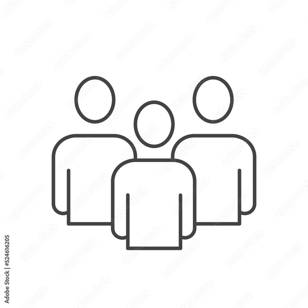 business client icons symbol vector elements for infographic web Stock ...