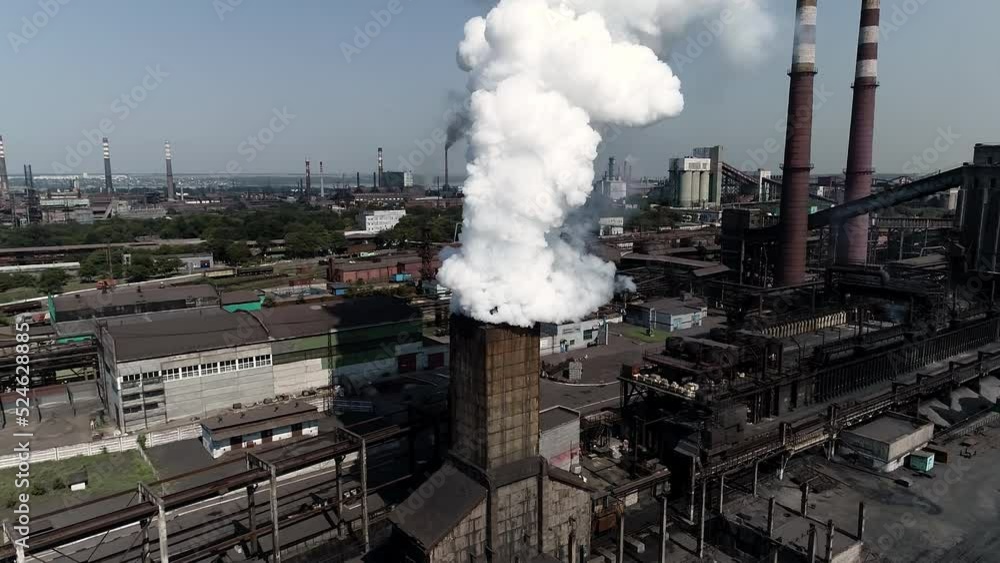 The process of obtaining coke coal. A wagon with red-hot coke coal ...