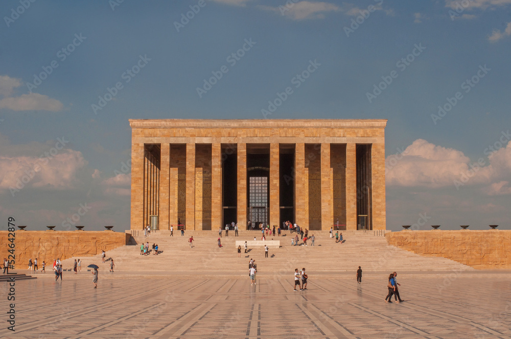 Anıtkabir, mausoleum of Mustafa Kemal Atatürk, the founder of the ...