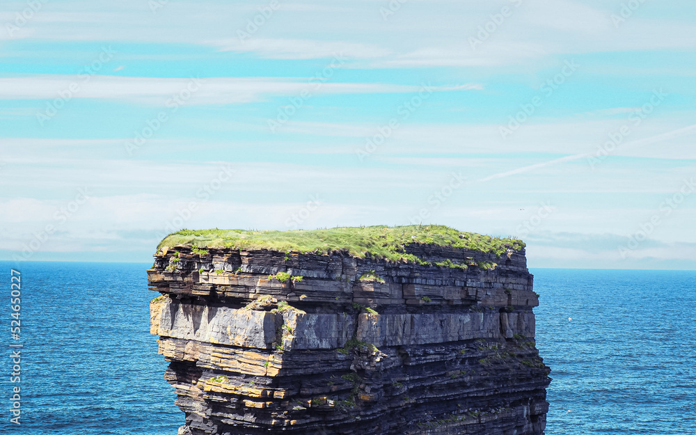 Downpatrick Head. Ballycastle, County Mayo, Ireland. Downpatrick Head ...