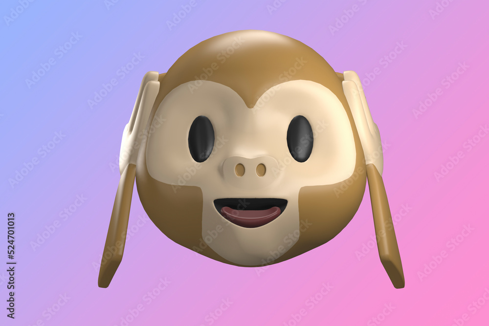 Monkey Emoticon Iphone