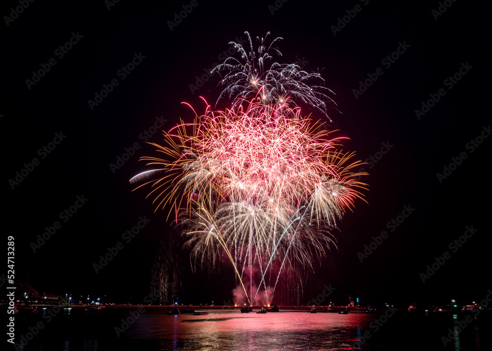 2022 British Firework Championships From The Queen Annes Battery ...