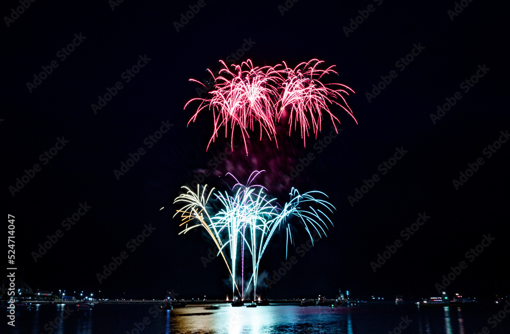 2022 British Firework Championships From The Queen Annes Battery ...