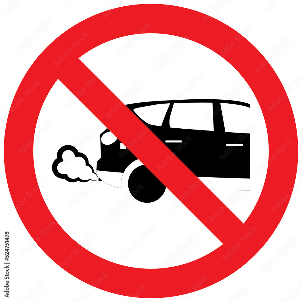 Warning Do Not Switch On Engine Symbol Sign Stock Illustration | Adobe ...