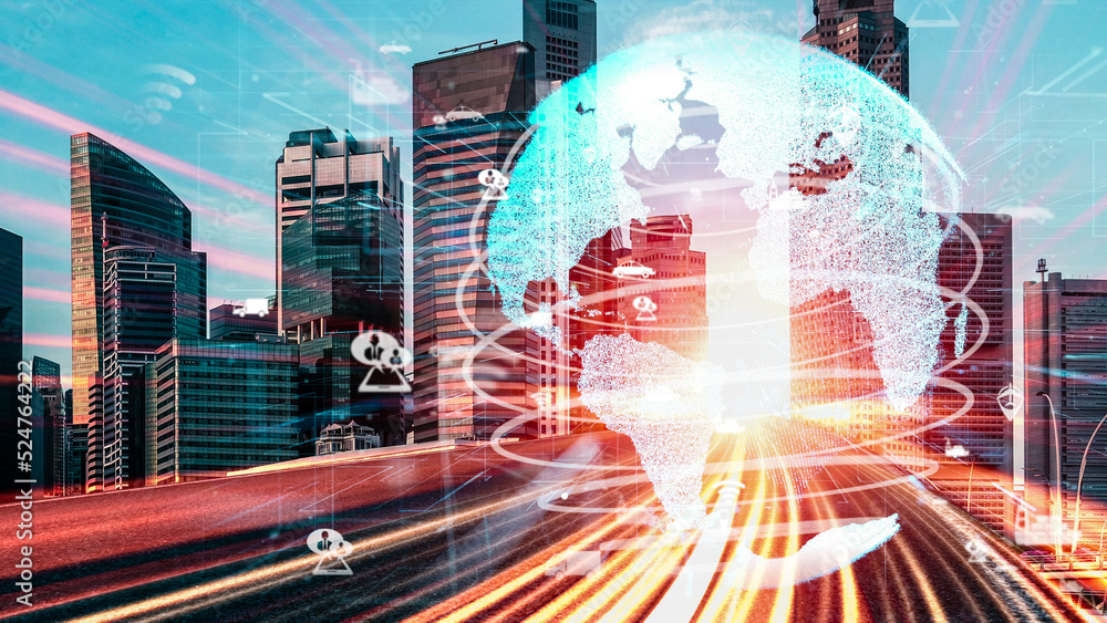 Smart transportation in tacit futuristic city with online traffic ...