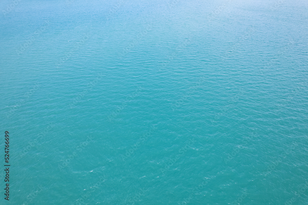 Sea surface aerial view,Bird eye view photo of blue waves and water ...