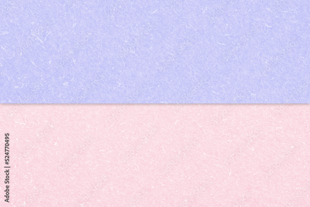 pink and blue Paper Overlap texture background, kraft paper horizontal ...