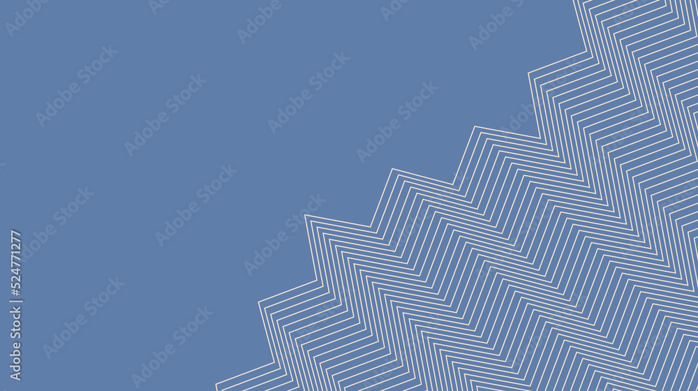 Abstract diagonal zig zag pattern on blue background. Stock Vector ...