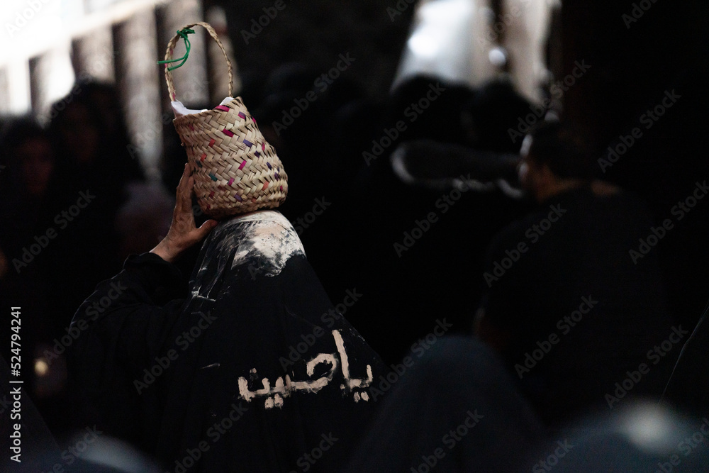 The sacred month of Muharram Ashura in Karbala, Iraq, the shrine of ...