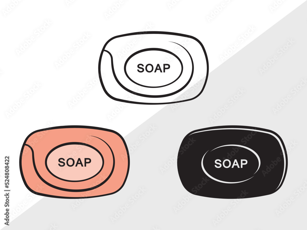 Soap Clipart SVG, Soap Svg, Soap Bar Svg, Soap Bubbles Svg, Soap Icon ...