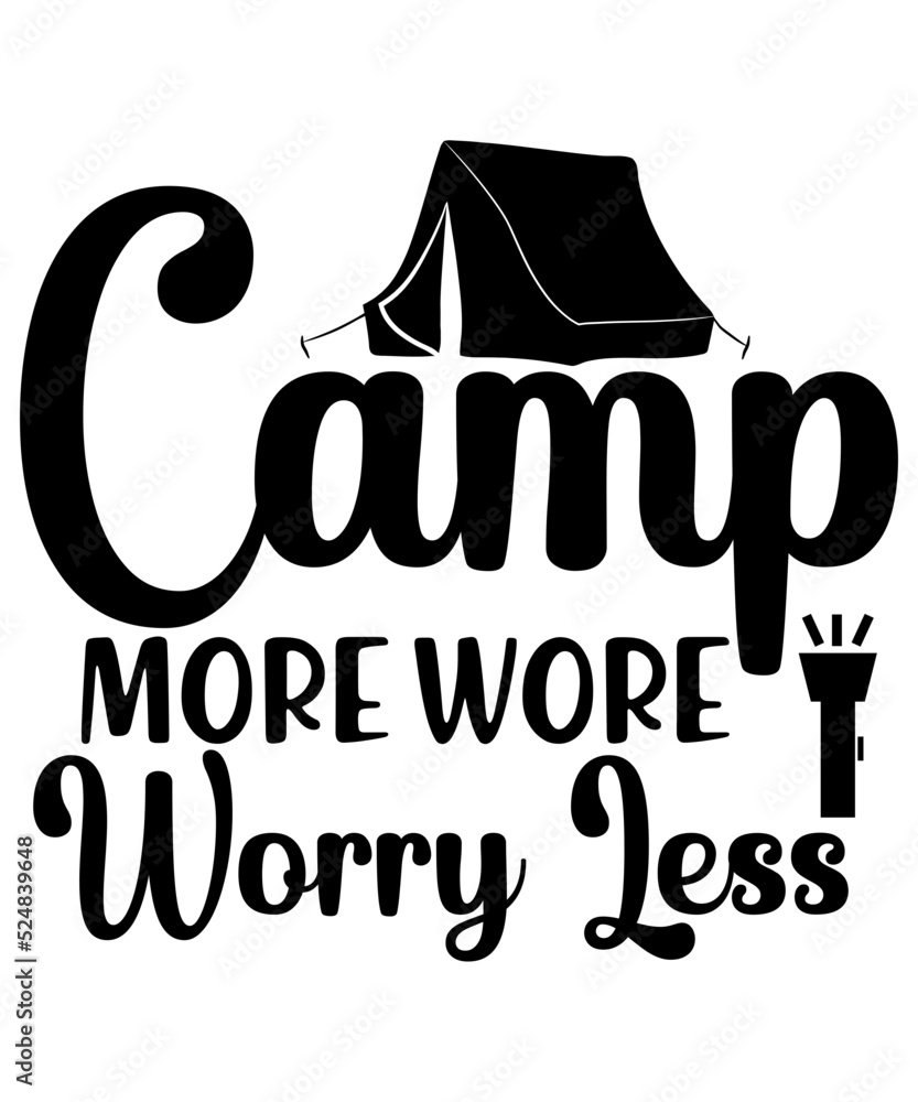 CAMPING SVG Bundle, CAMPING Clipart, Camping Svg cut files for Cricut ...