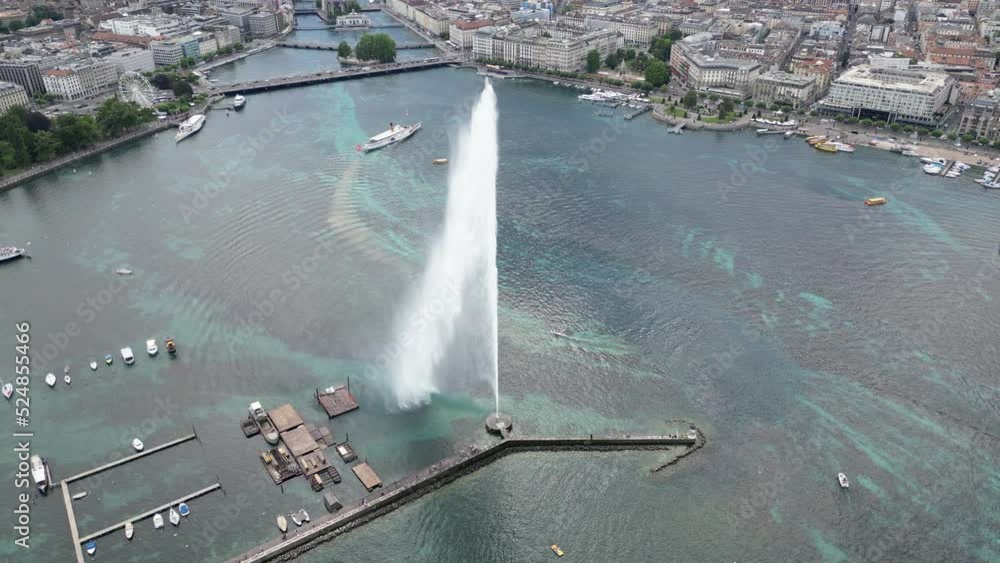 This drone video takes you on a circular flight around the iconic ...
