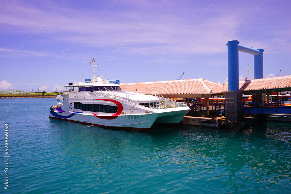 Ishigaki Port Ritoh Terminal in Ishigaki-jima, Okinawa, Japan - 日本 沖縄 ...