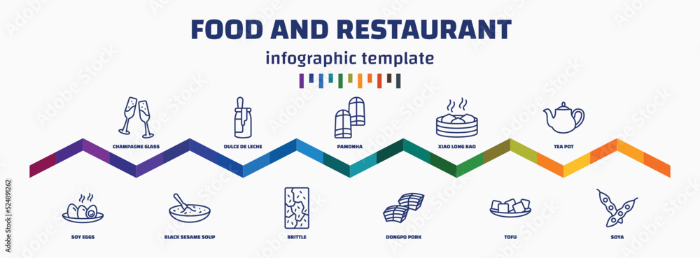 infographic template with icons and 11 options or steps. infographic ...