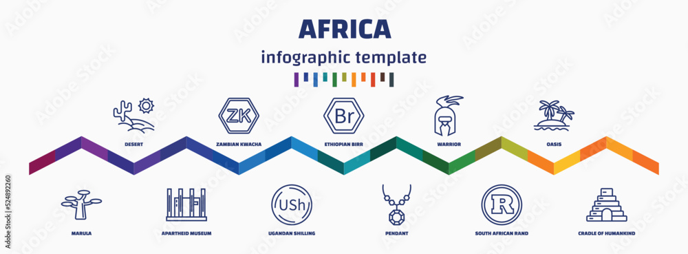 infographic template with icons and 11 options or steps. infographic ...