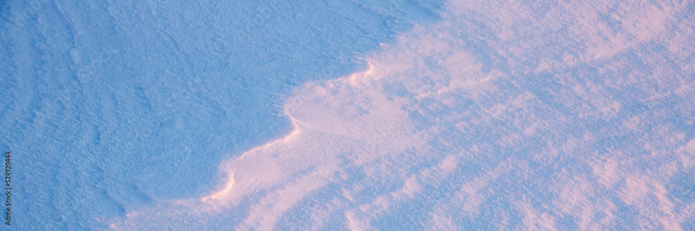 Beautiful winter background with snowy ground. Natural snow texture ...