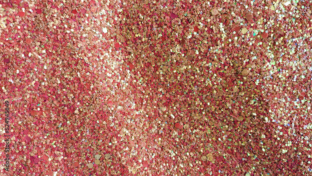Fondo de brillos / glitter de color rojo. Se puede usar como fondo ...