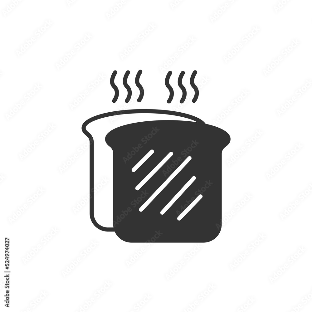 Toaster icons symbol vector elements for infographic web Stock Vector ...