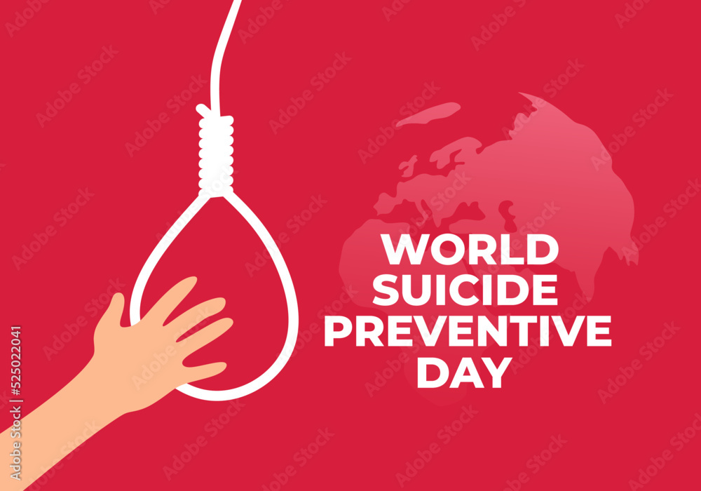 World suicide preventive day background banner poster on september 10 ...