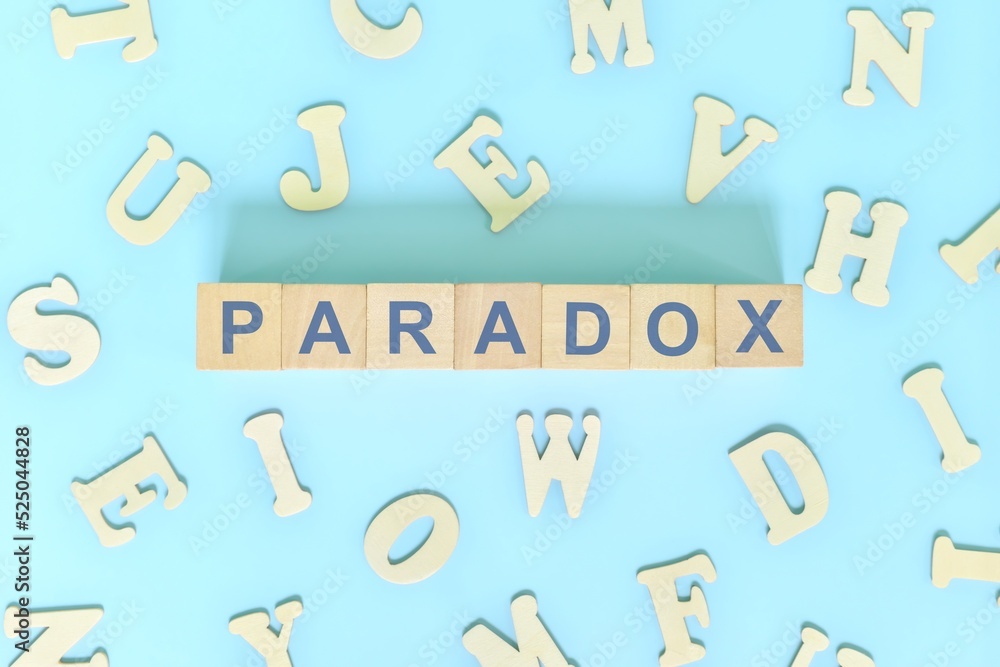 Paradox figure of speech concept in English grammar class lesson ...