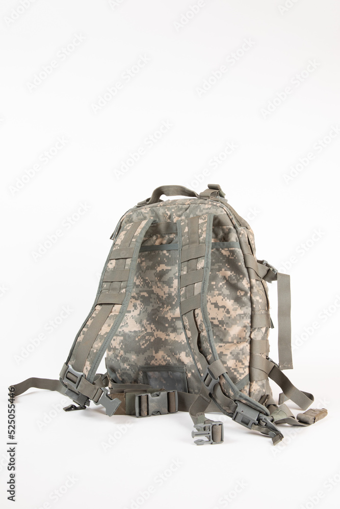Military backpack of the US army Stock Photo | Adobe Stock