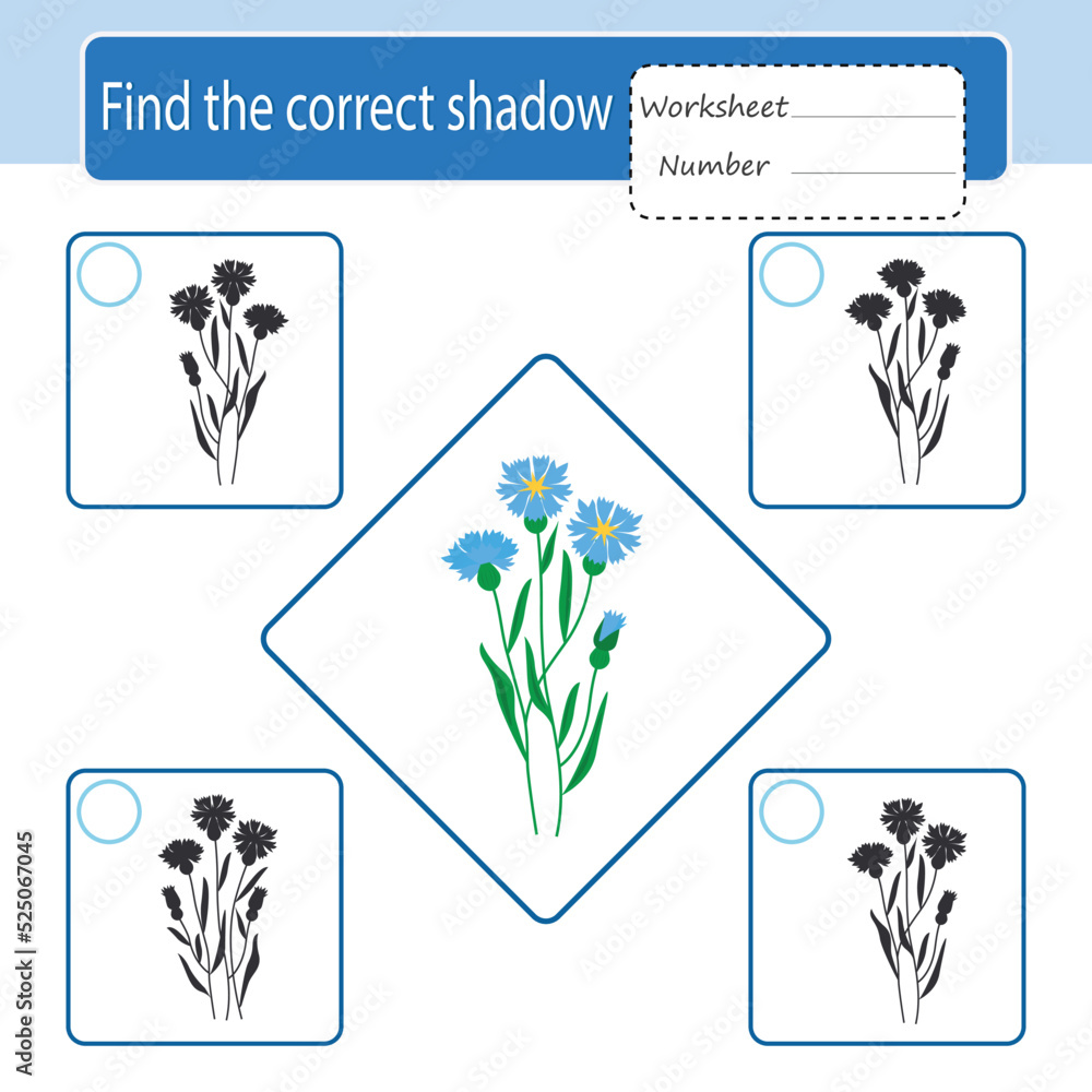 Game for children. The development of logic and attention. Find the ...