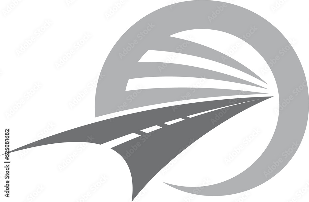 Autostrada expressway sign isolated motorway Stock Illustration | Adobe ...