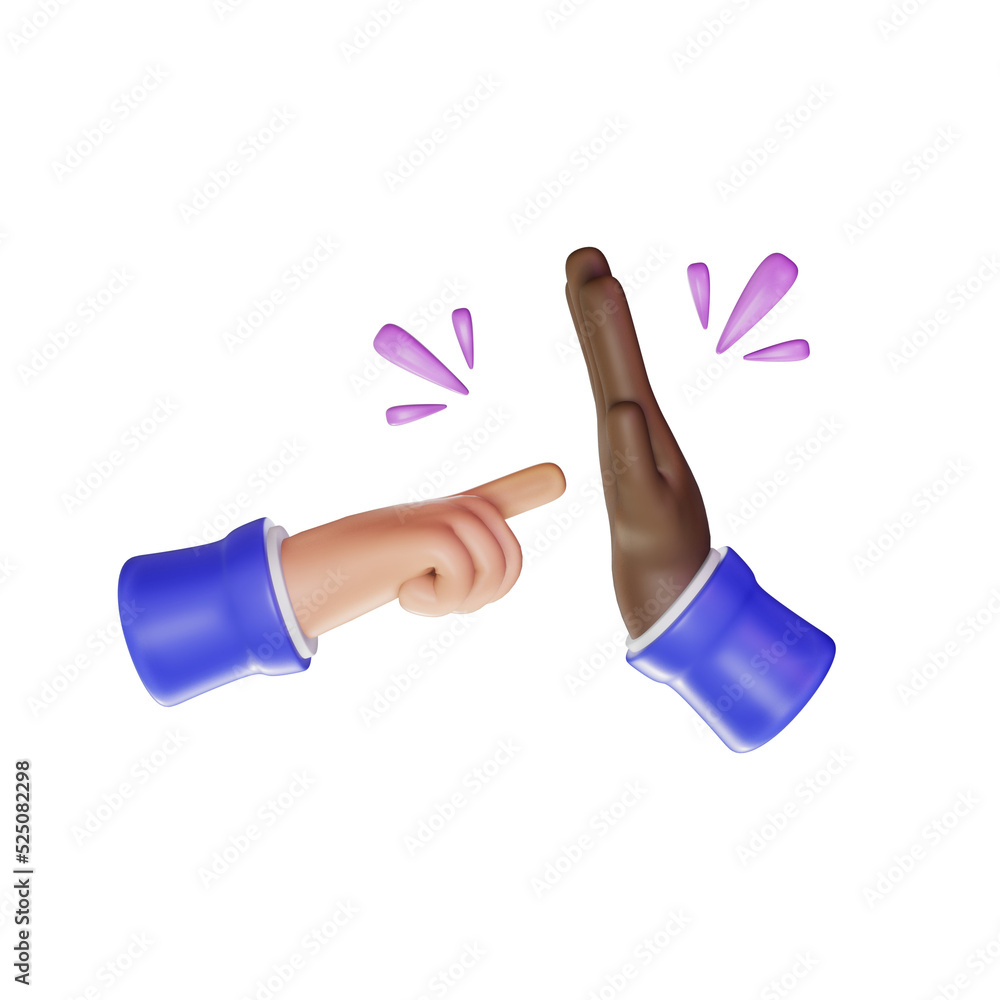 argument accusation angry debate accusing fingers 3d emoji hands ...