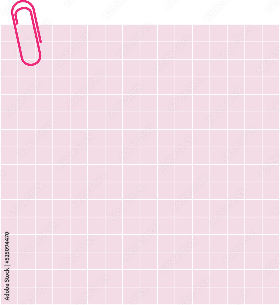 cute pastel pink planner paper template, striped note, journal ...