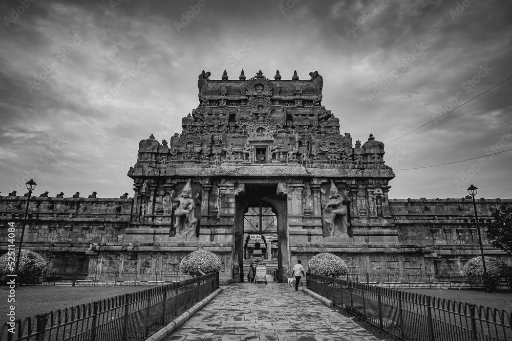 Tanjore Big Temple or Brihadeshwara Temple was built by King Raja Raja ...