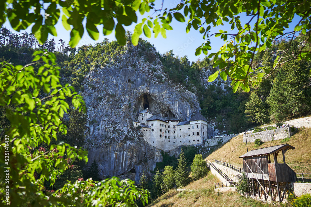 Predjama Castle, also known as Predjamski Grad, is a Renaissance castle ...