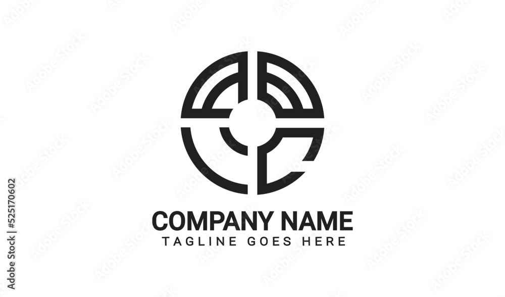 ABCI logo, ABCI letter, ABCI letter logo design, ABCI Initials logo ...