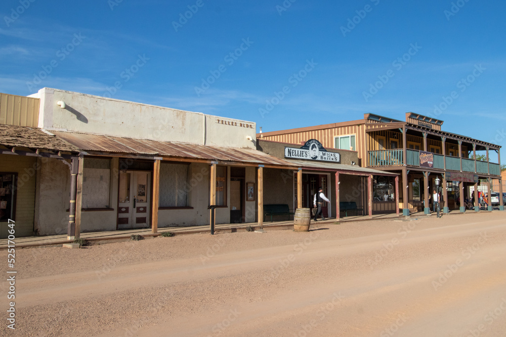 TOMBSTONE, ARIZONA, UNITED STATES - APRIL 18, 2022: Exterior of old ...