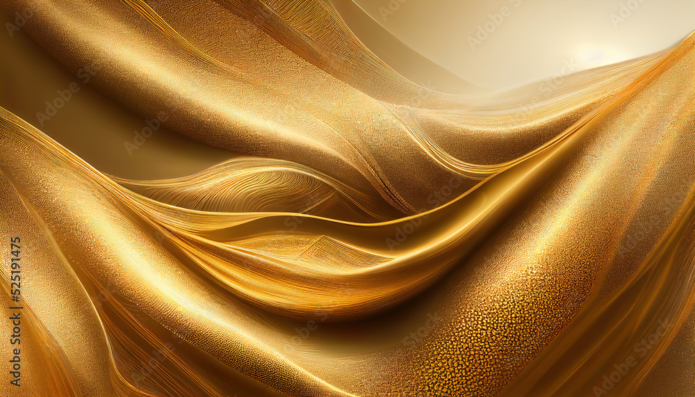 Shiny gold background with patterns. Luxury. Golden wall. Stock ...
